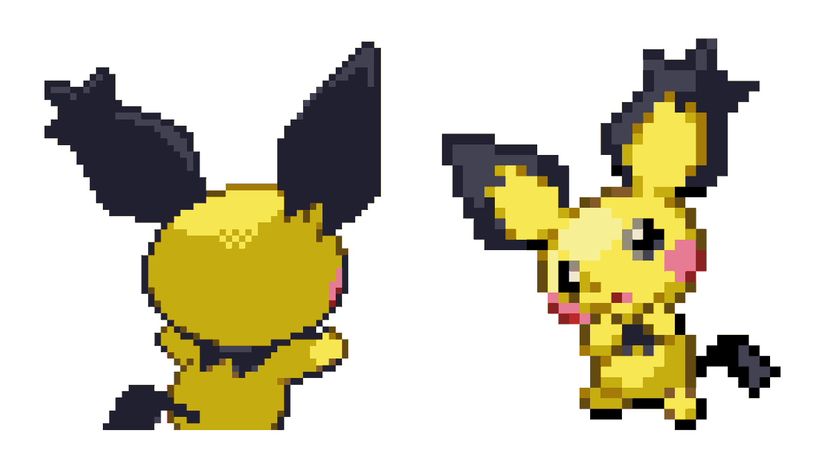 Shiny Pichu Sprite