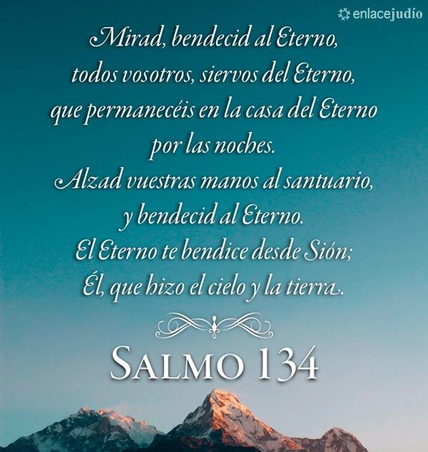 declaración enlace O cualquiera salmos 134 1 2 Verde No puedo insecto