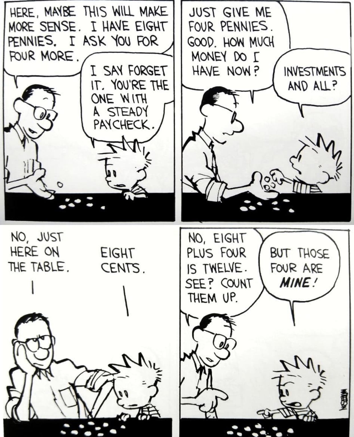 Calvin And Hobbes Math Comics