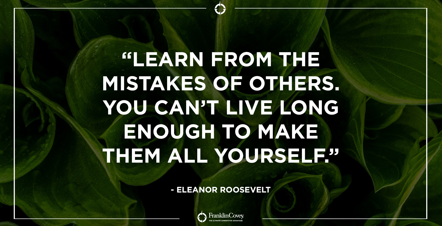 Learning From Others Mistakes