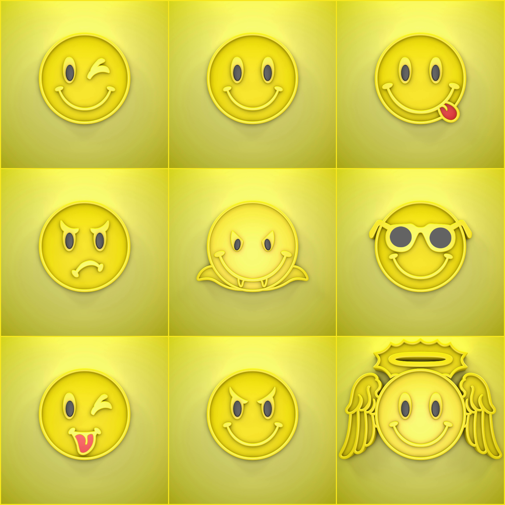 Wink Devil Emoticon