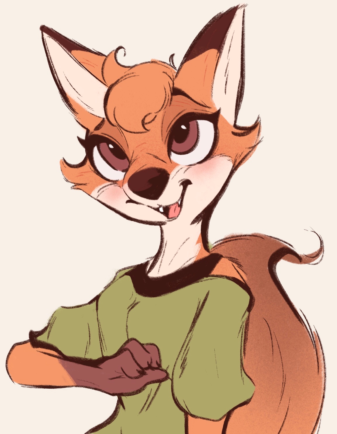 The Big ImageBoard (TBIB) - 2020 anthro blush brown eyes canid canine cheek tuft clothed ...