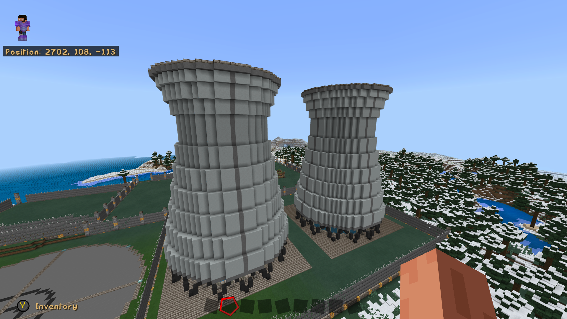 Minecraft Nuclear Facility