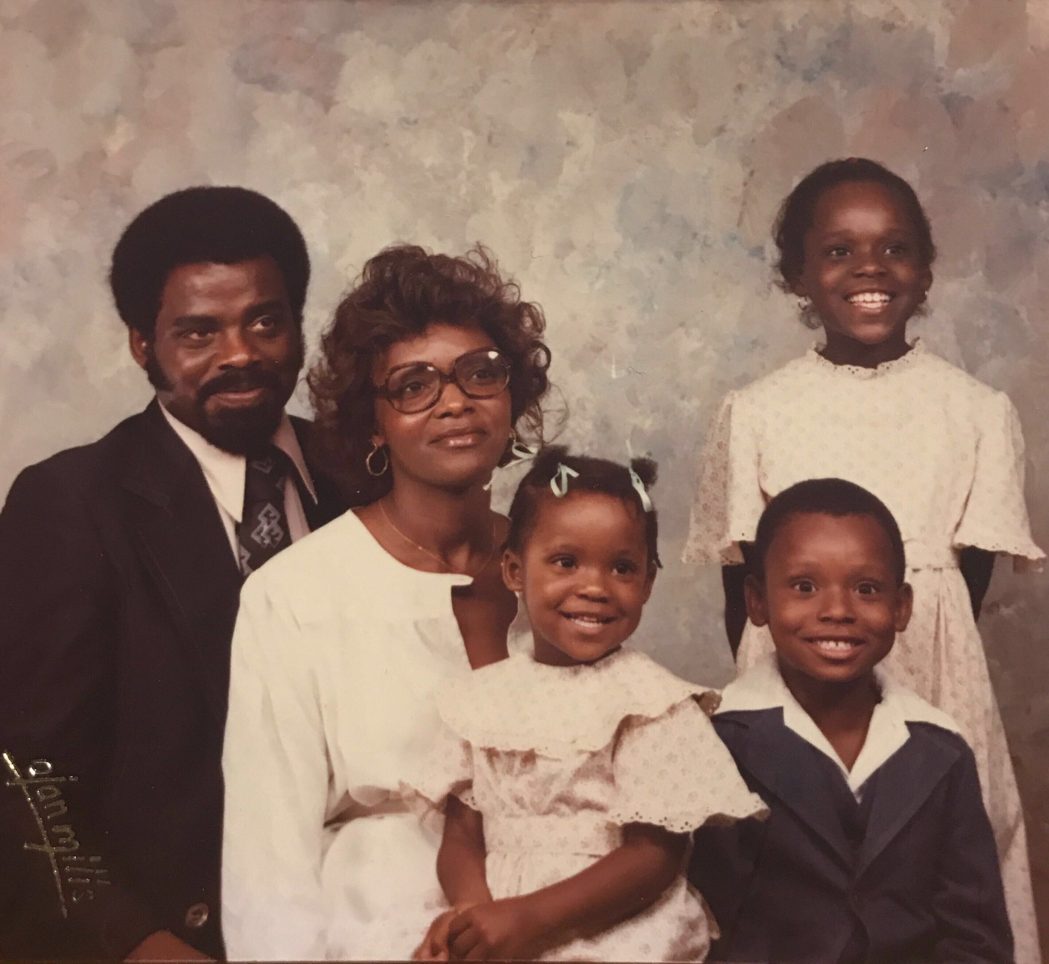 1980s Family Photo