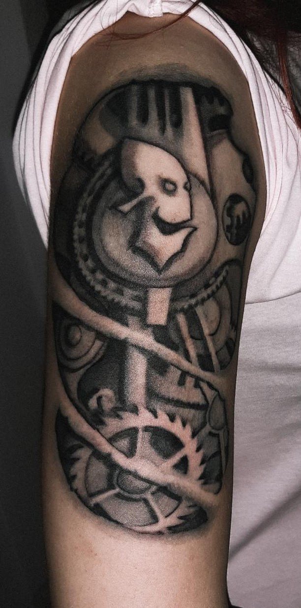 Diesel mechanic tattoo ideas - Bronctattooaus.com