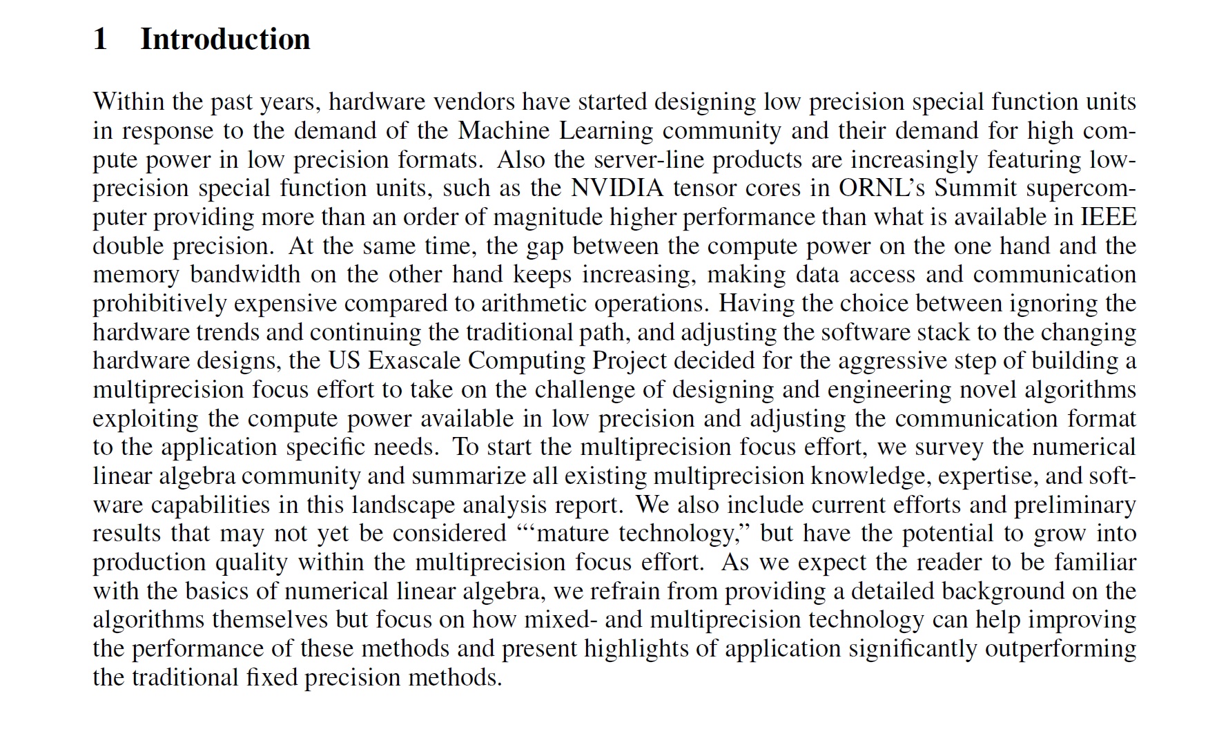 OGAWA, Tadashi on Twitter: "=> "Mixed Precision Algorithms for Pushing the Performance Limits of ...