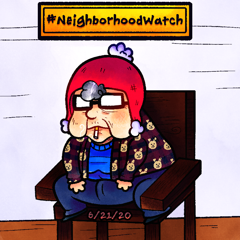 Animated Angry Grandma