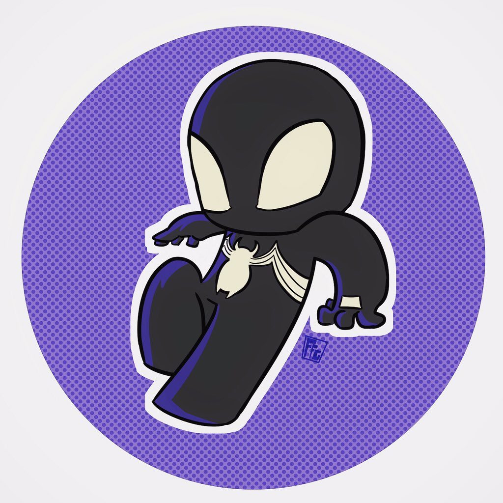 Black Spiderman Chibi
