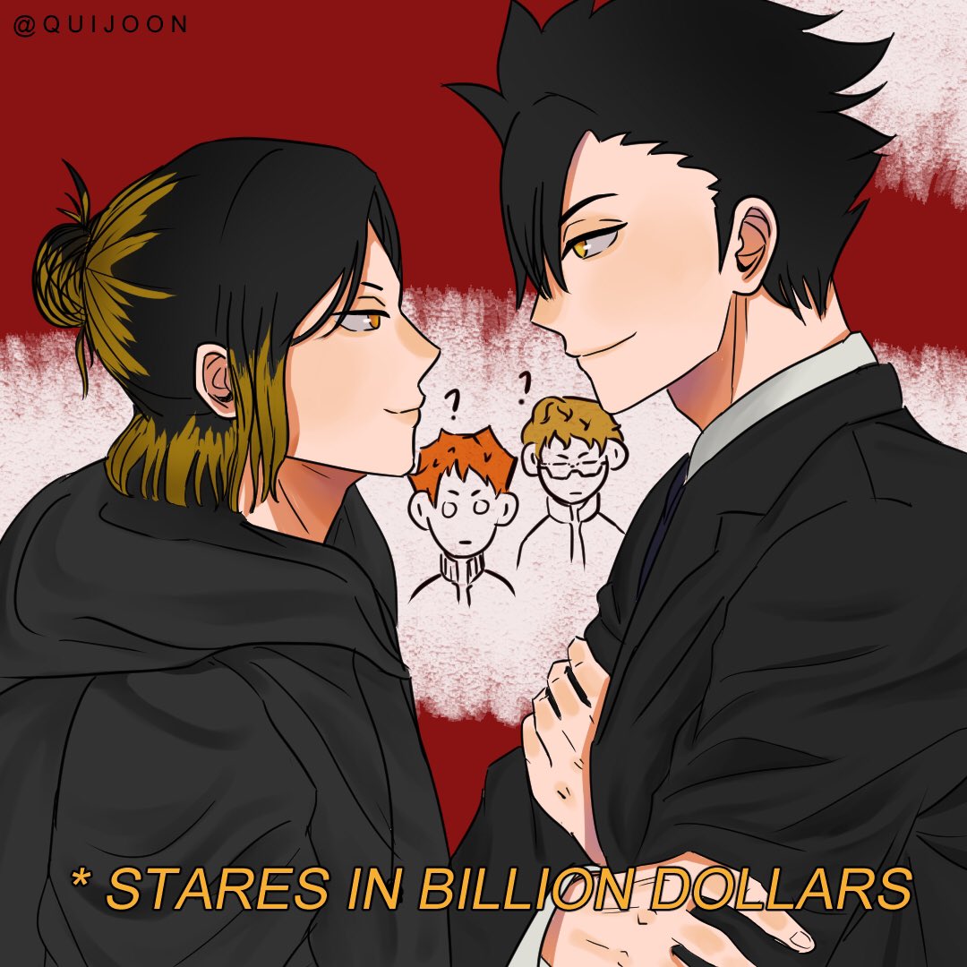 「3rd panel of the comic im working. Im tired and sad cuz HQ w」quen 🍉の漫画