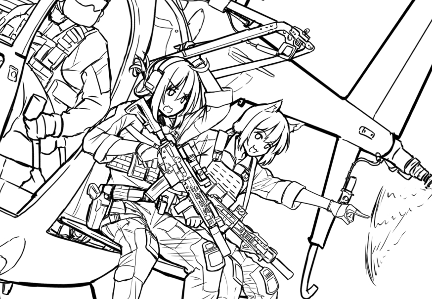 「Deliberately close the door... 」J.P.C Tac Artの漫画