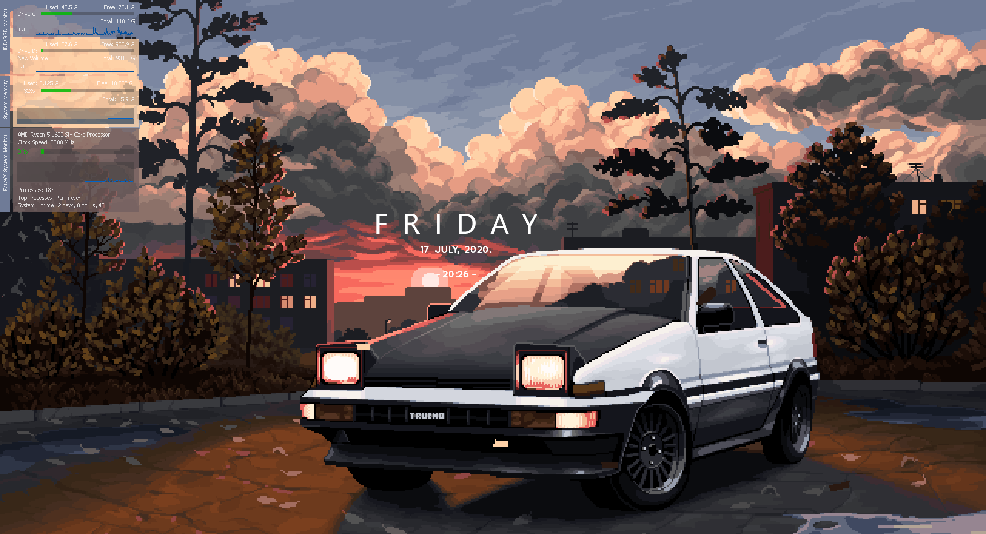 Toyota Ae86 Initial D Wallpaper