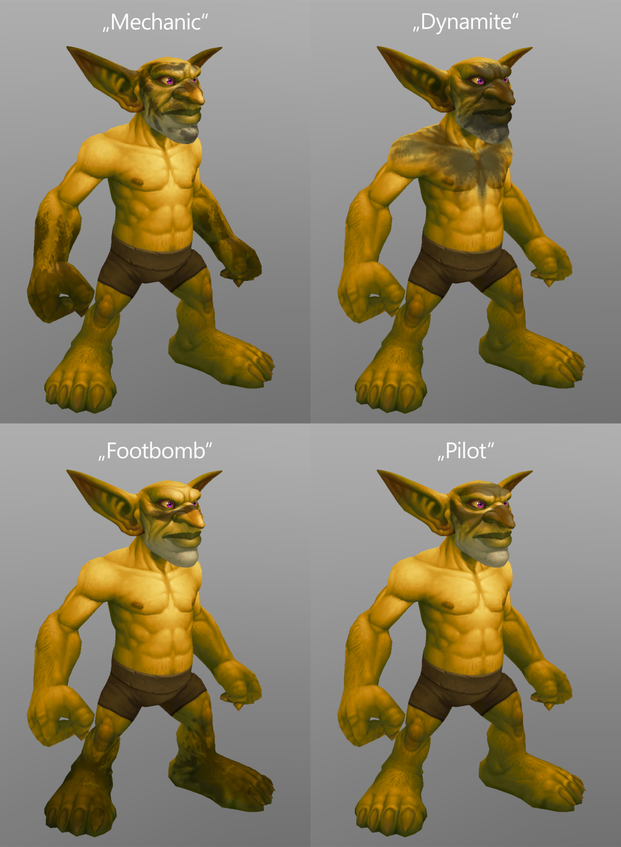 Wow Goblin Concept Art