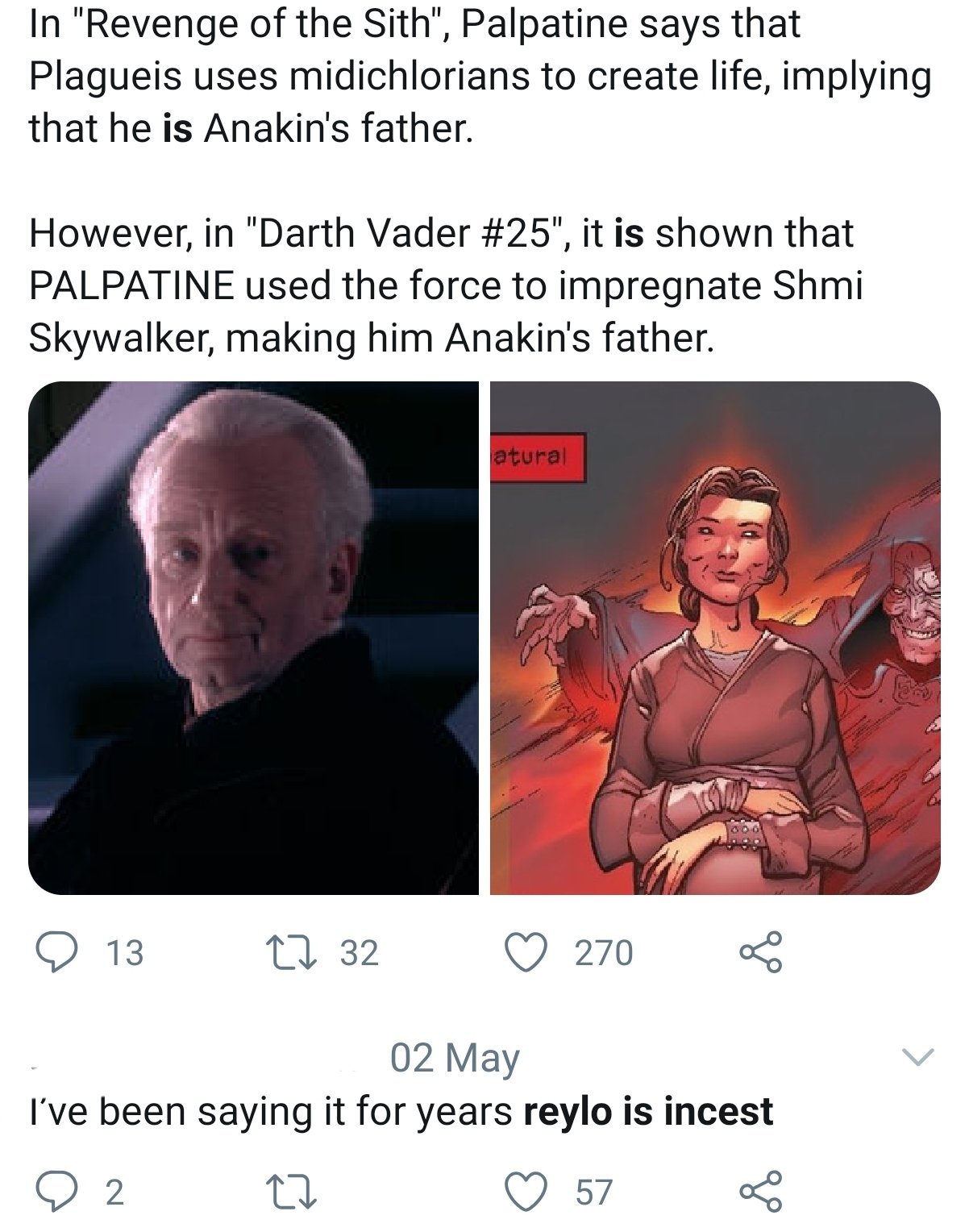 Who Is Anakins Father