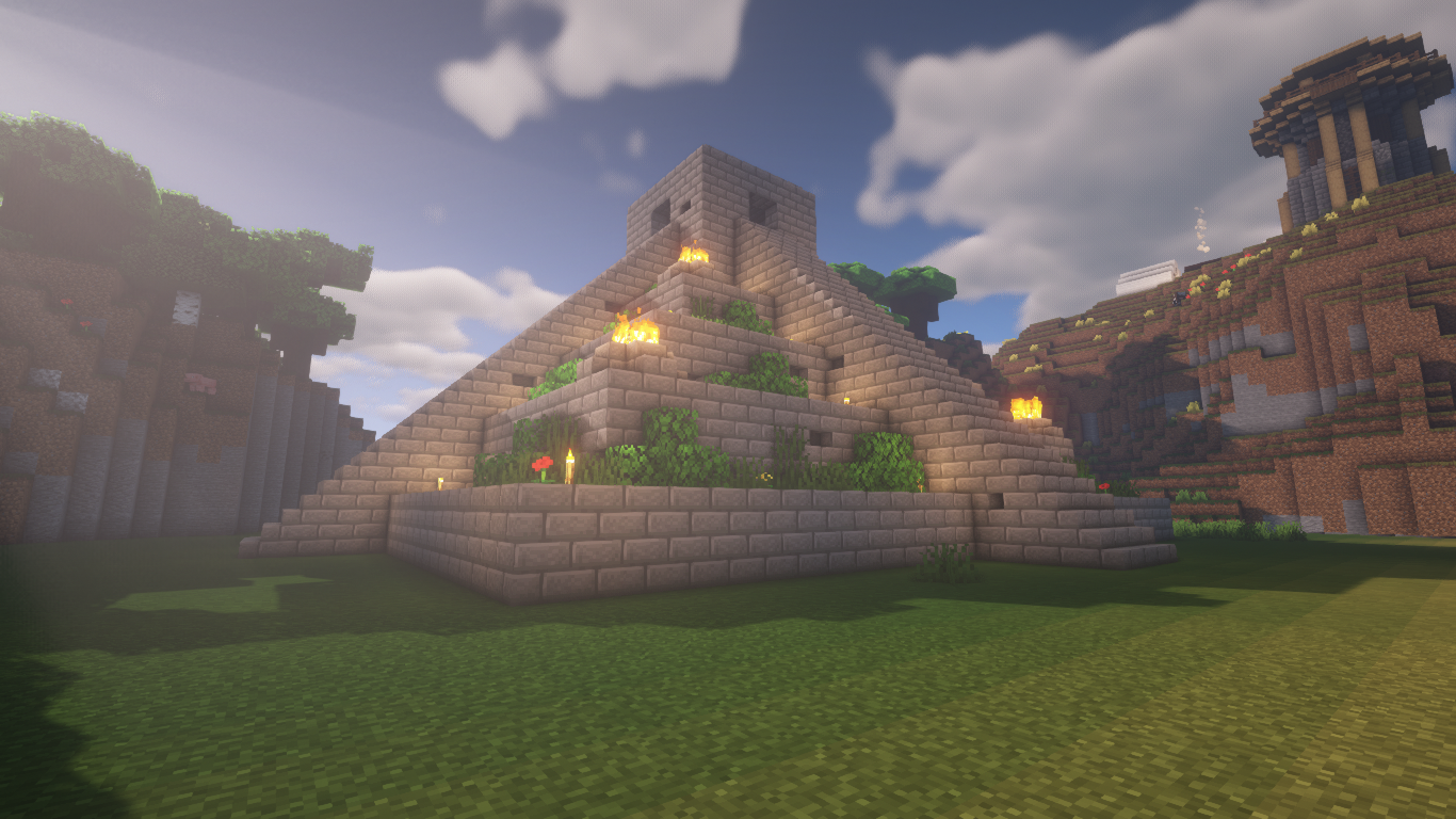 Aztec Buildings Minecraft