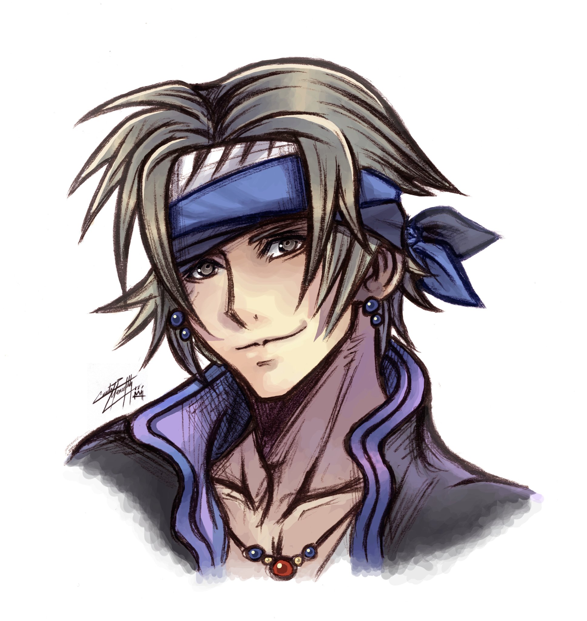 Final Fantasy Locke Sprite