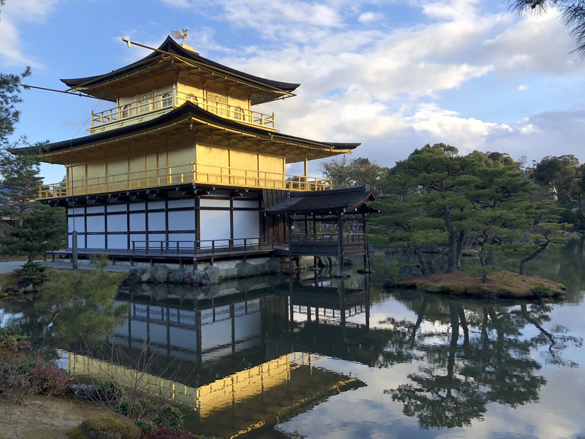 Enkule 👩🏻‍💻 On Twitter Киотогийн Алтан сүм буюу ханыг нь алтаар бүрсэн Кинкаку жиг үзлээ