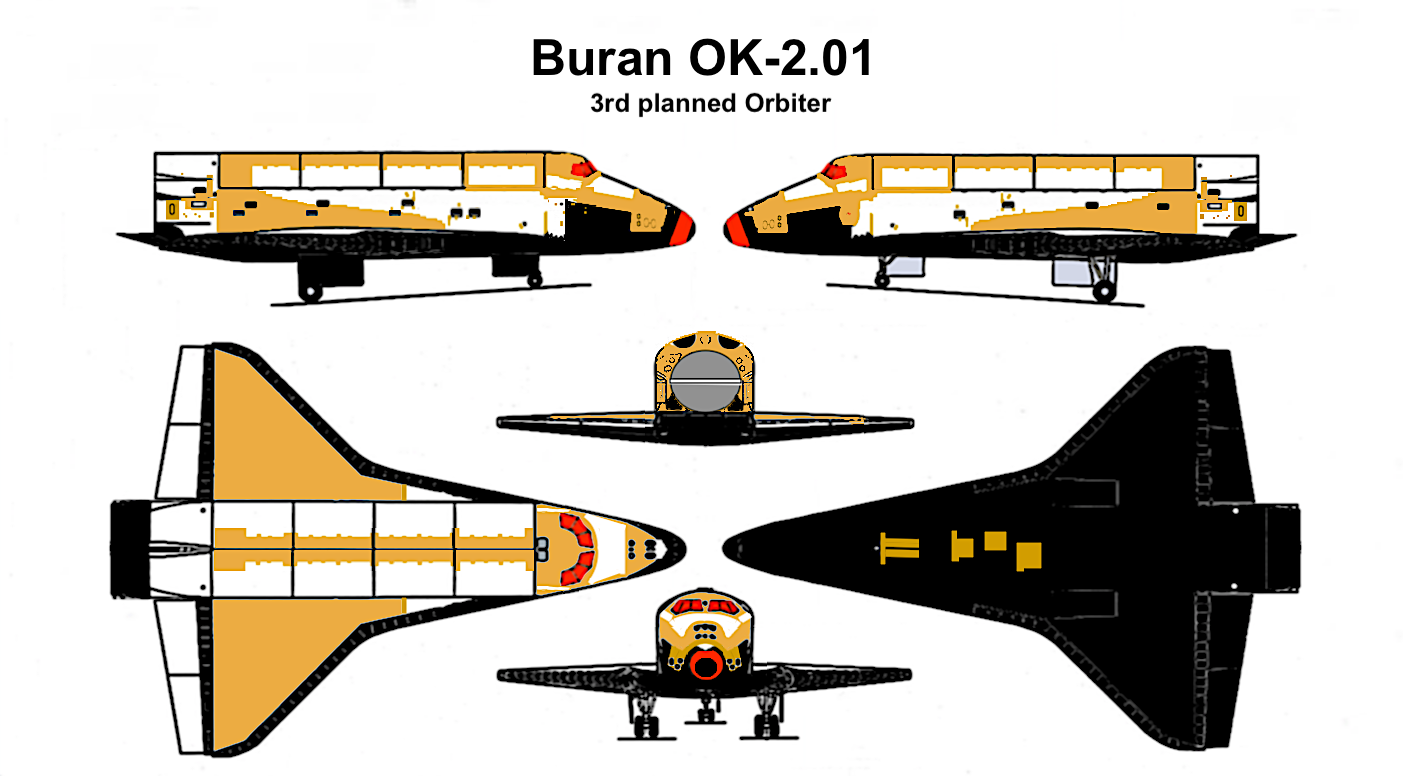 Soviet Space Program Buran Blueprints