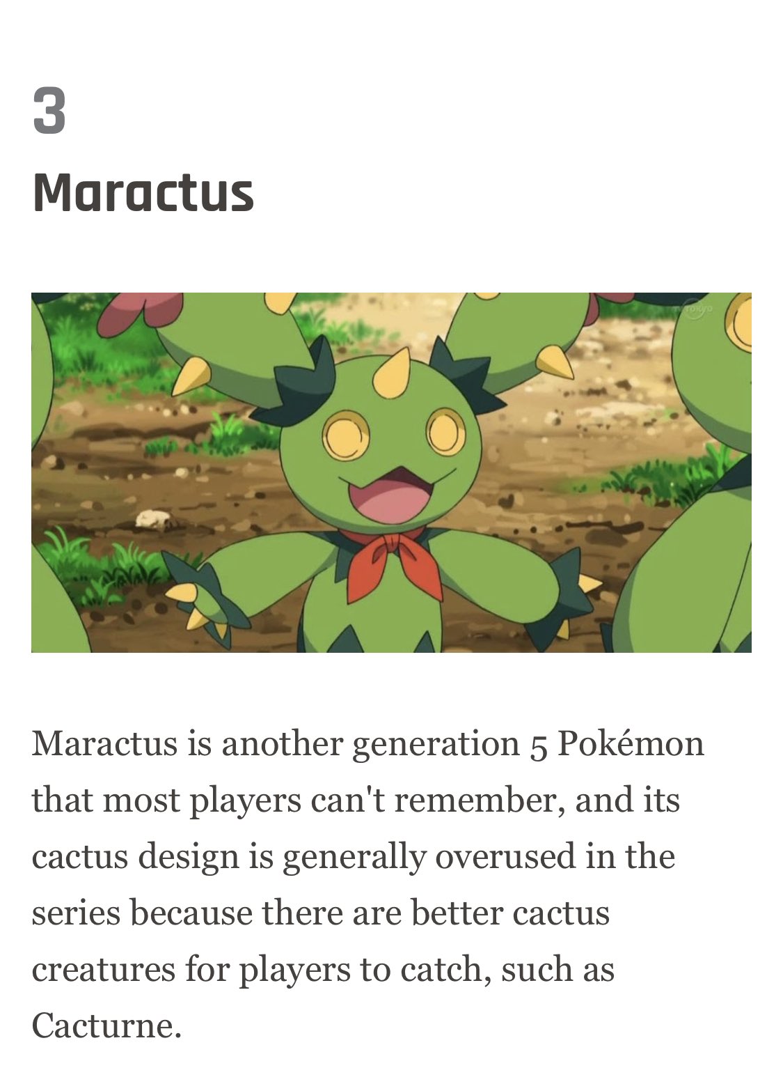 Cacturne And Maractus
