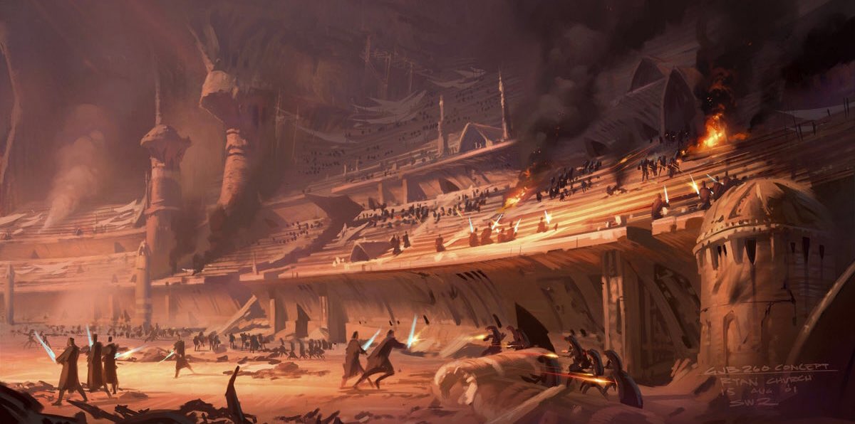 Geonosian Concept Art