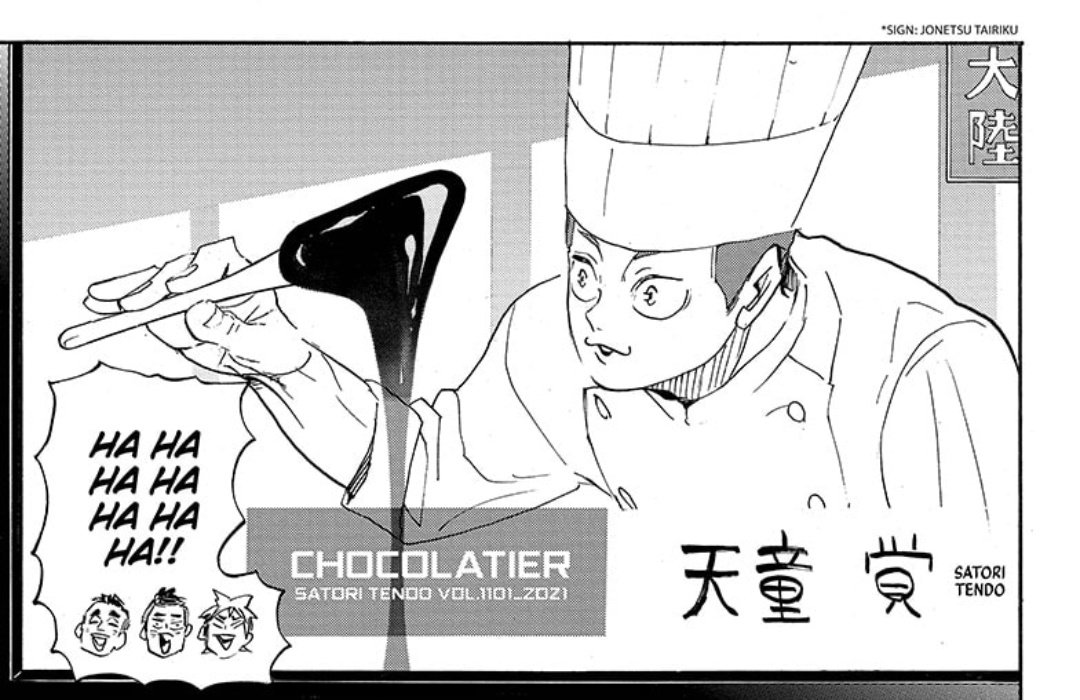 「CHAPTER 402 I'M CRYING TENDOU BEING A CHOCOLATIER, HIM AND 」joe 🌱 ...