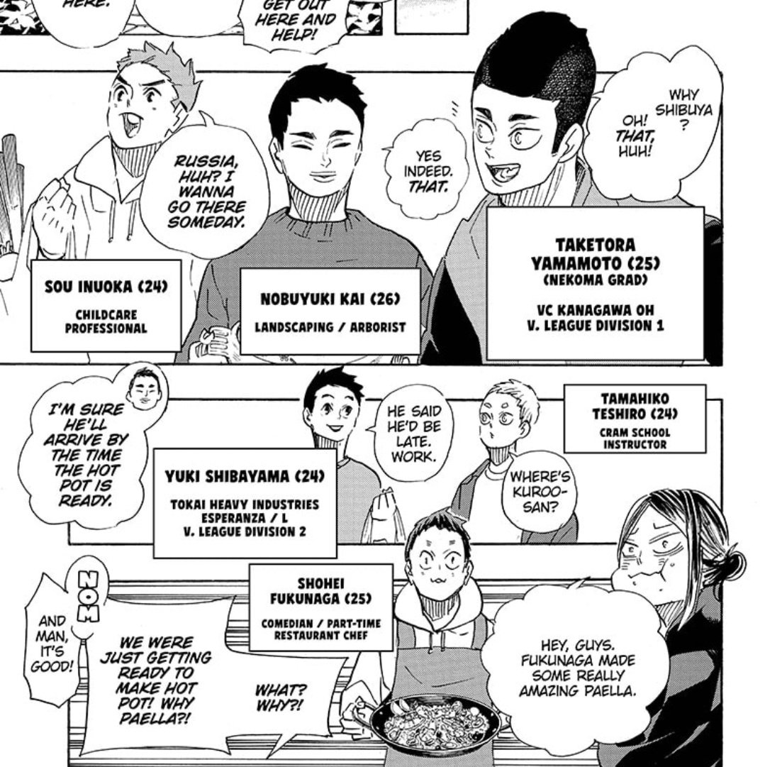 「CHAPTER 402 I'M CRYING TENDOU BEING A CHOCOLATIER, HIM AND 」joe 🌱 ...