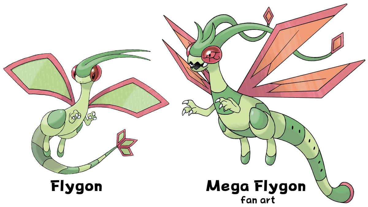 Flygon Mega Evolution