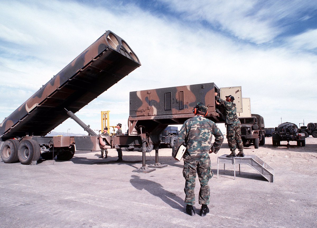 A Thread from @Casillic: "Crewmen check out the transporter-erector ...