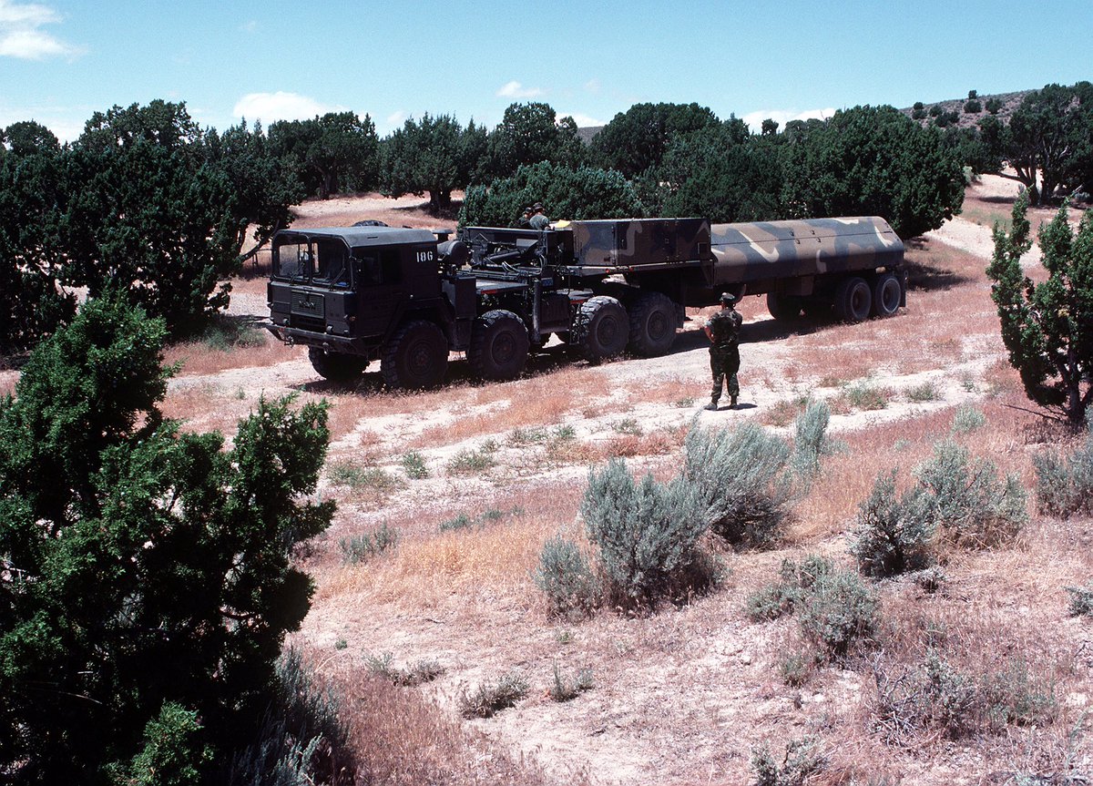 A Thread from @Casillic: "Crewmen check out the transporter-erector ...
