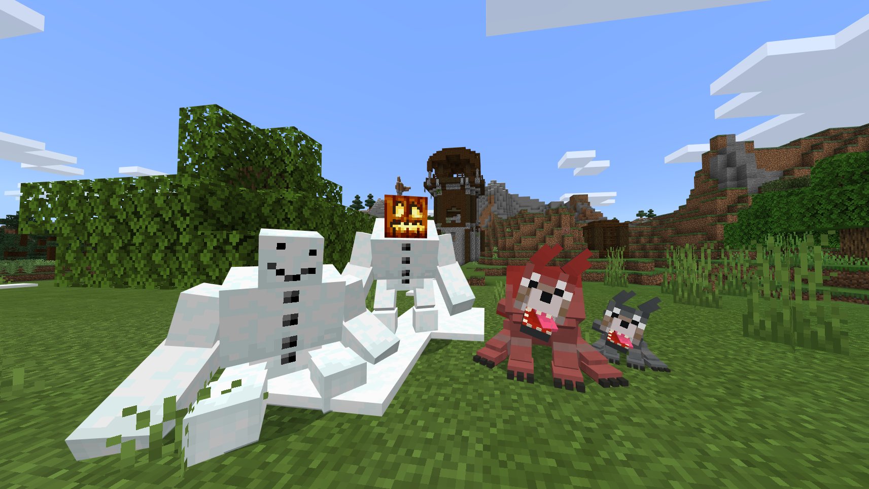Mutant Snow Golem Minecraft