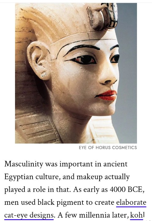 Ancient Egyptian Makeup For Men