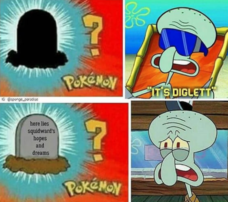 Spongebob Meme How Tough Am I Pokemon