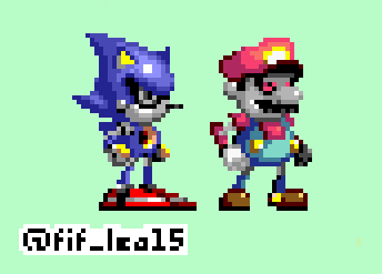 Metal Mario Sprites
