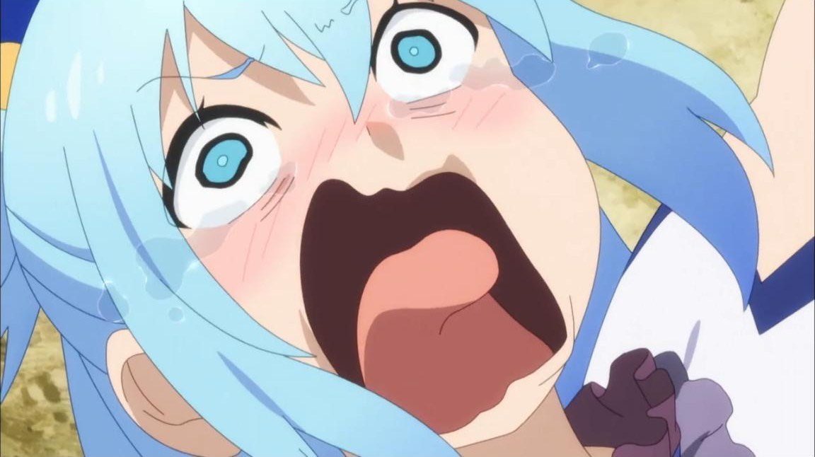 Freaked Out Anime Face