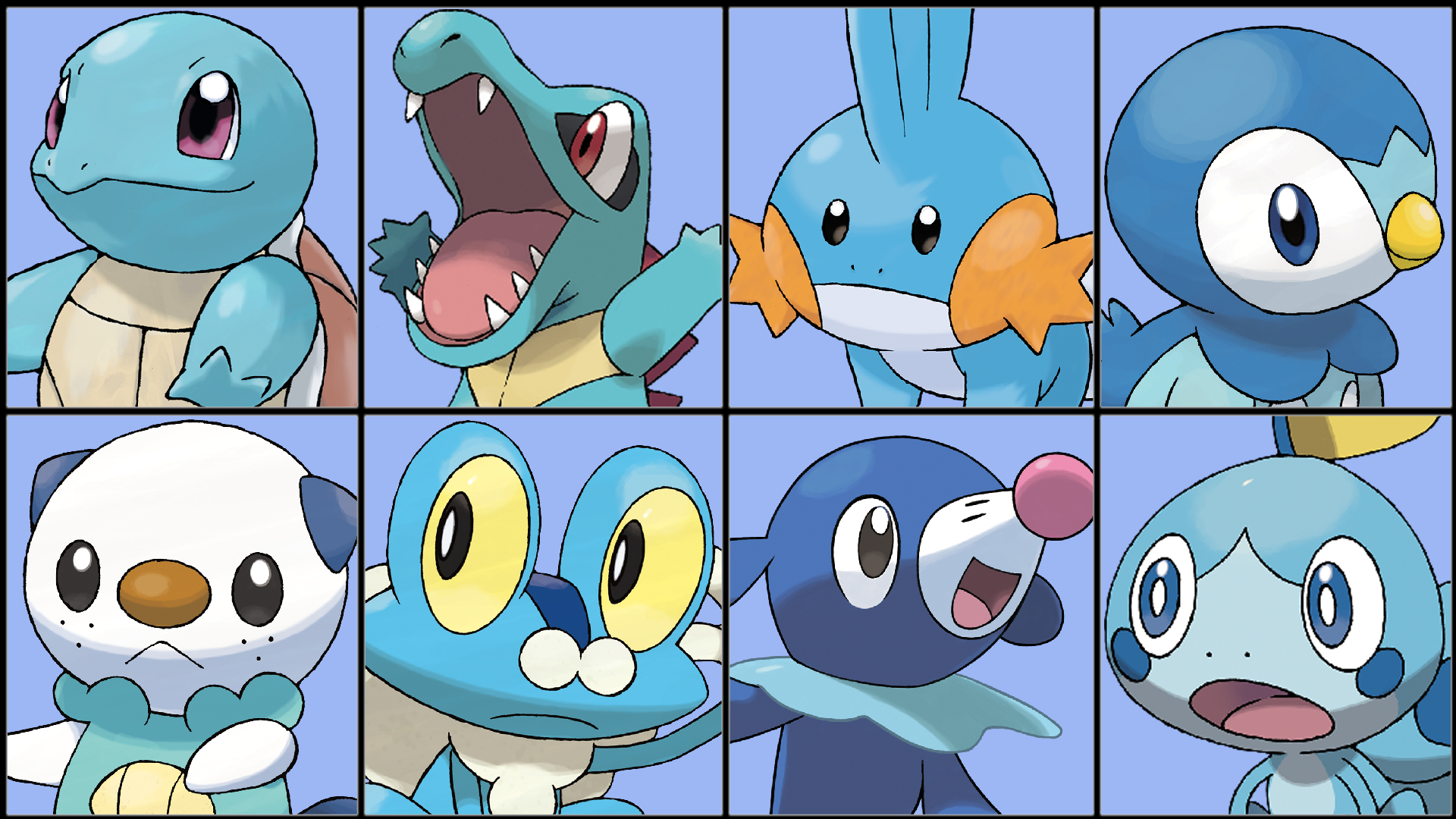 Pokemon Water Starters Wallpaper Every Pokémon Water Starter Ranked,