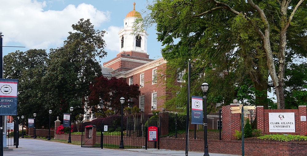 Clark Atlanta University Campus Map