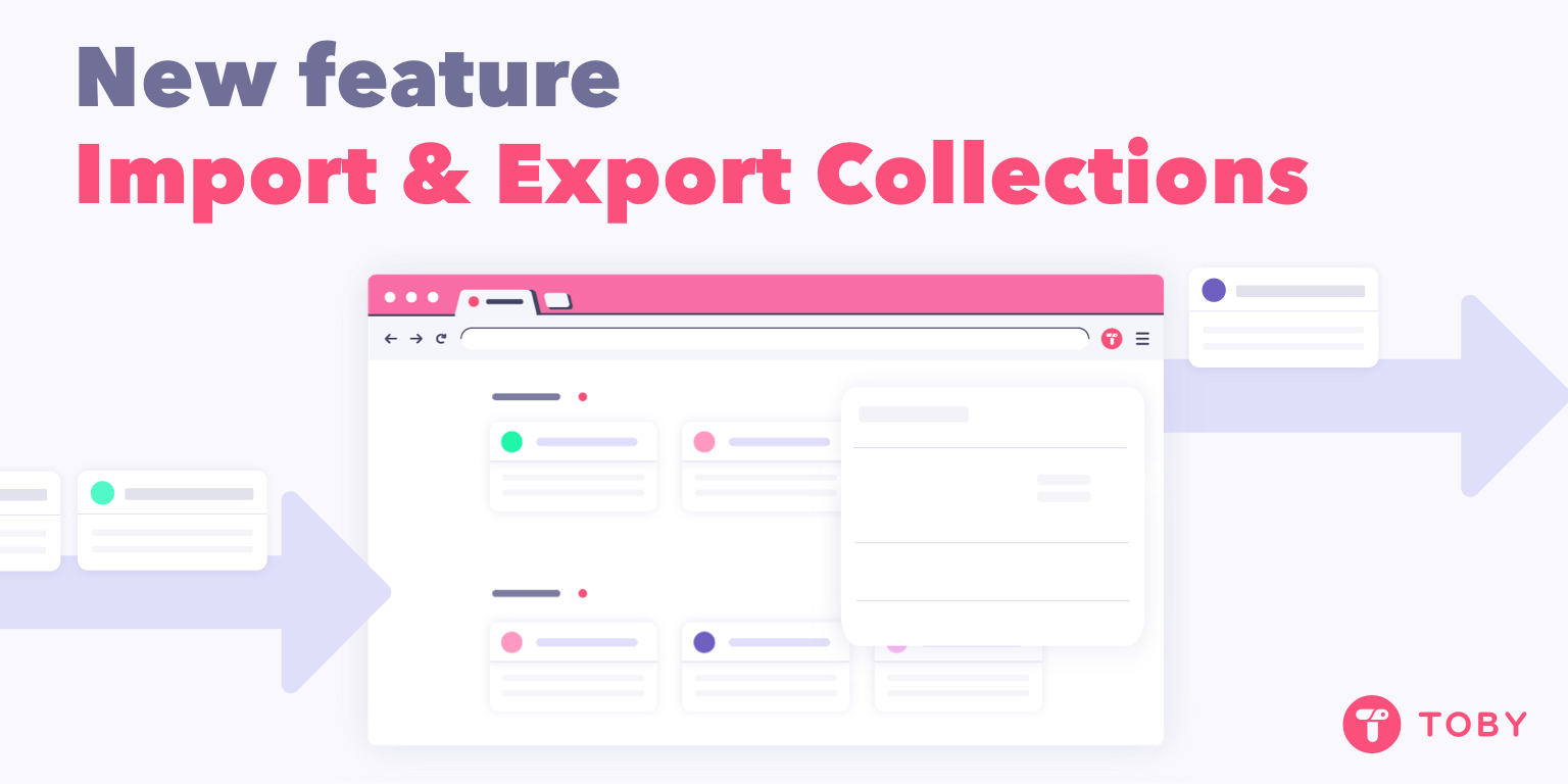 Toby on Twitter: "New Toby Feature: import/export. You can now import your data from other ...