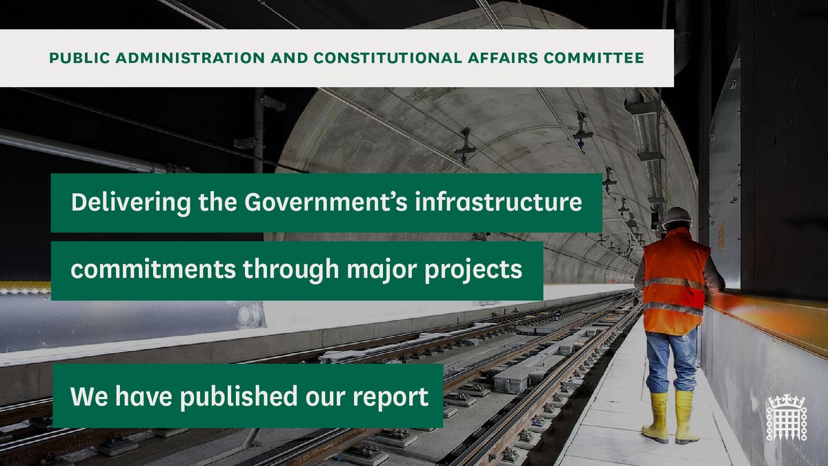 Thread by @CommonsPACAC: We have published our third report. Delivering ...