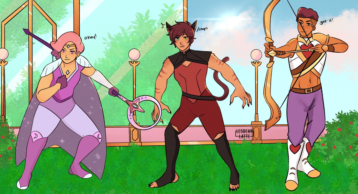 「How does she keep escaping??? ? #spop #shera #catradora 」Meonkee Tran ...