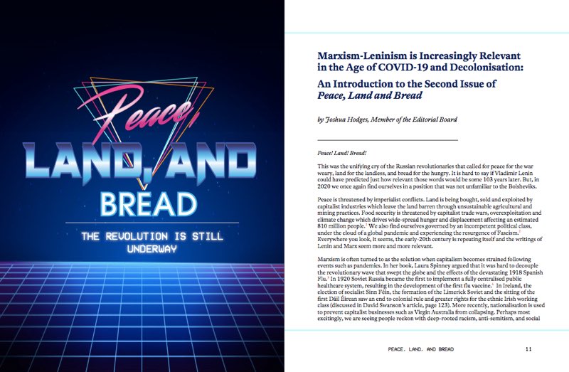 Peace, Land, & Bread on Twitter: "The summer issue of Peace, Land, and Bread is just about to ...