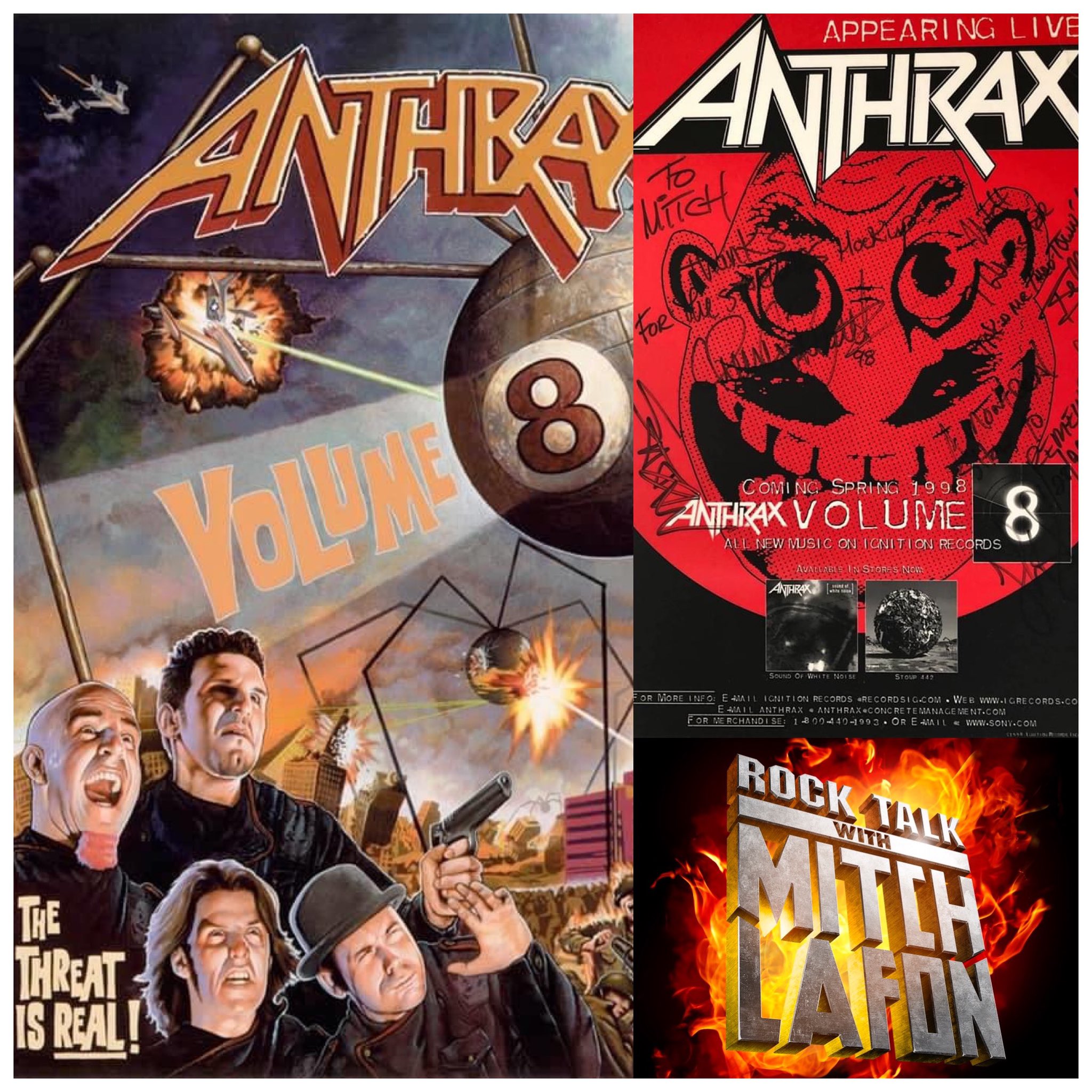 Anthrax Volume 8 The Threat Is Real