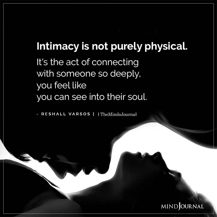 Intimacy Is Not Quotes