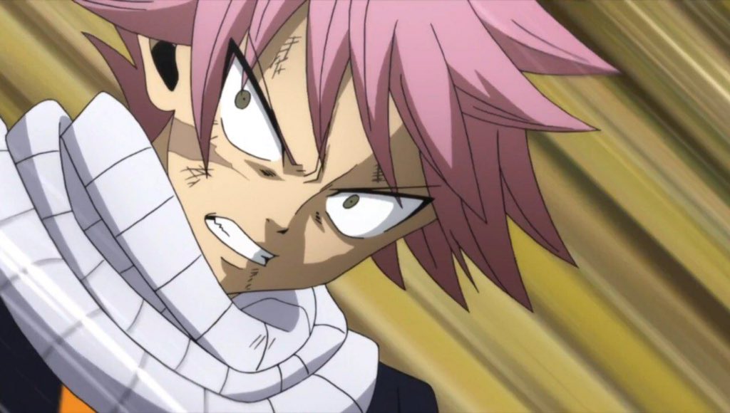 Fairy Tail Natsu Angry Face