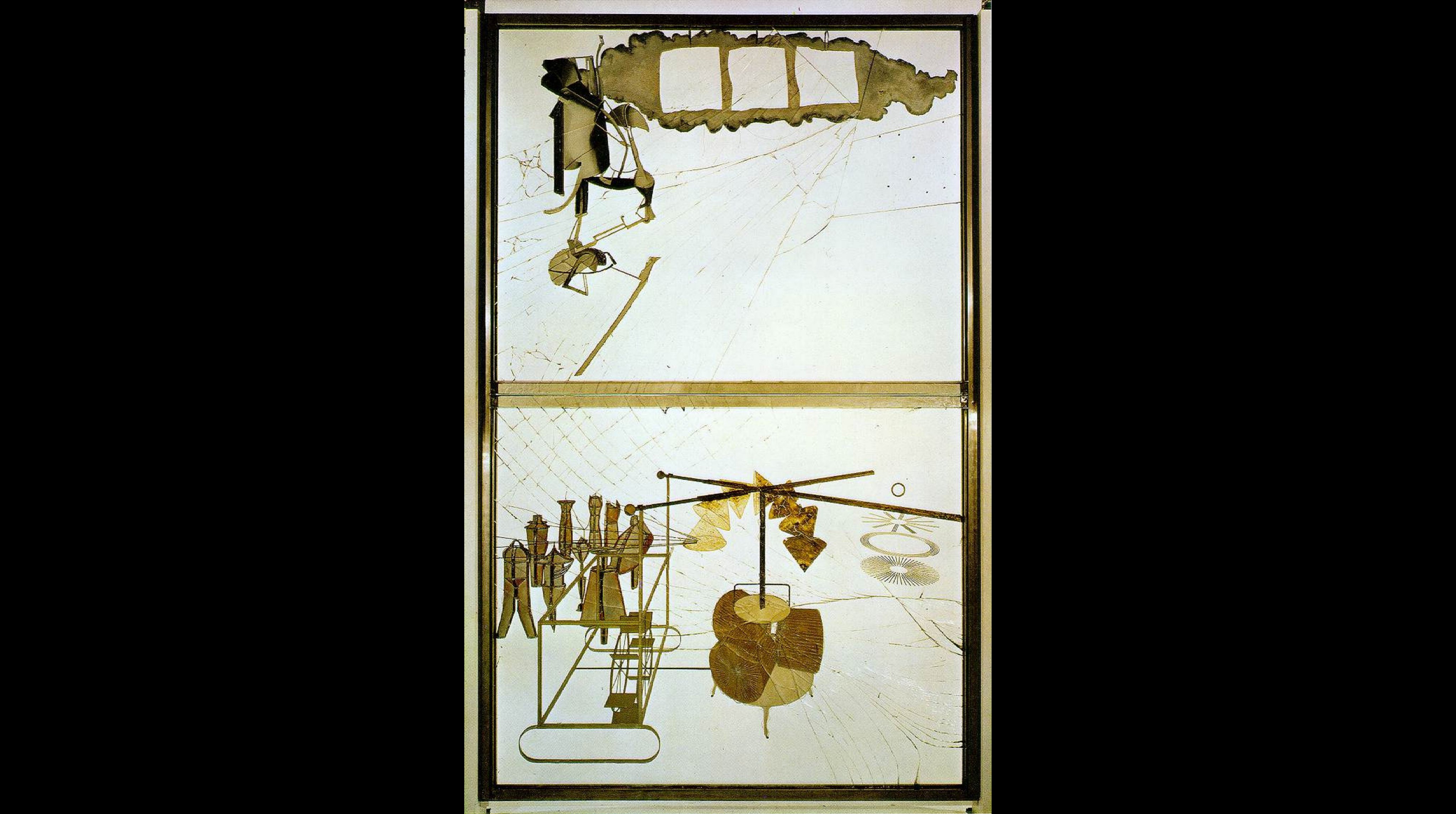 Marcel Duchamp The Bride Stripped Bare By Her Bachelors Even