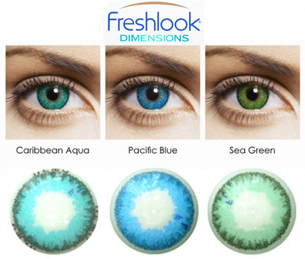 Freshlook Sea Green Contacts