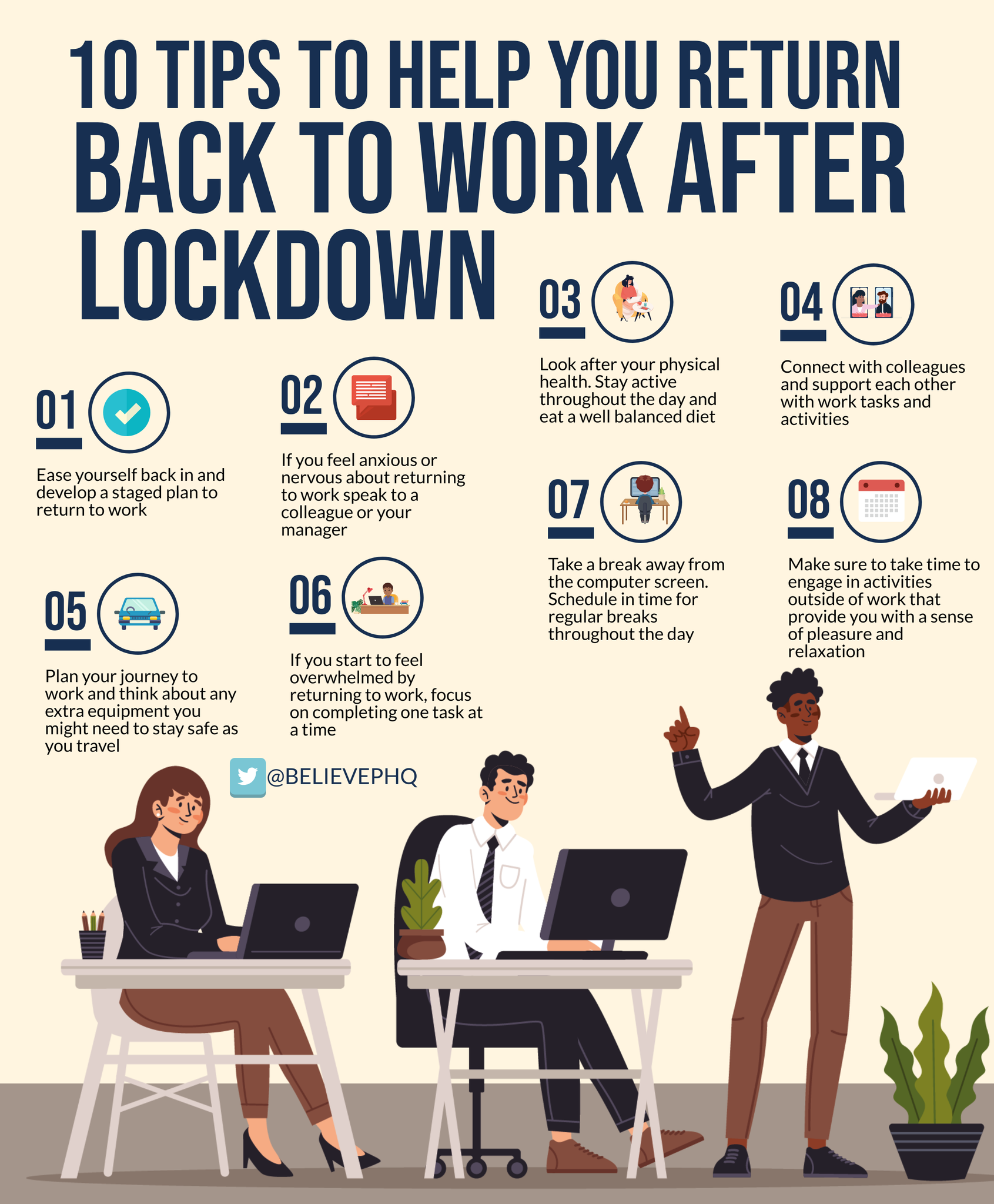 Believeperform On Twitter 10 Tips To Help You Back To Work After
