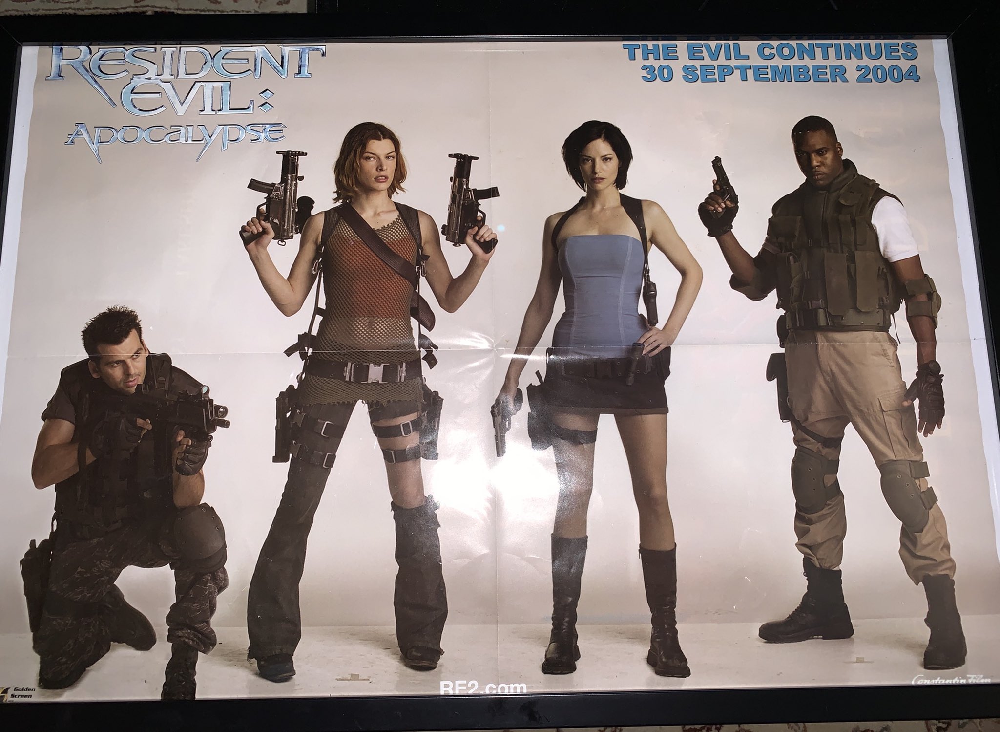 Resident Evil Apocalypse Poster