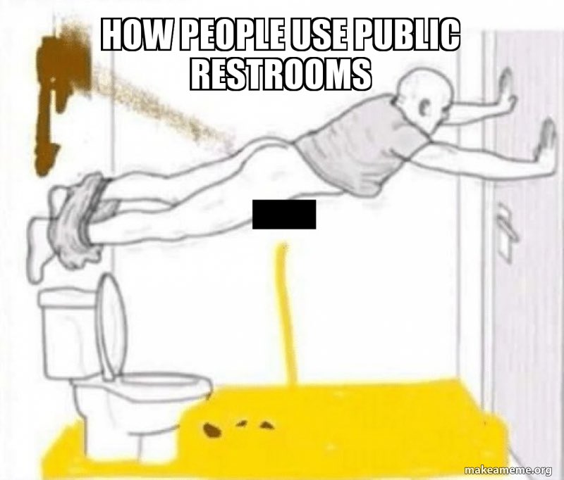 Public Toilet Meme