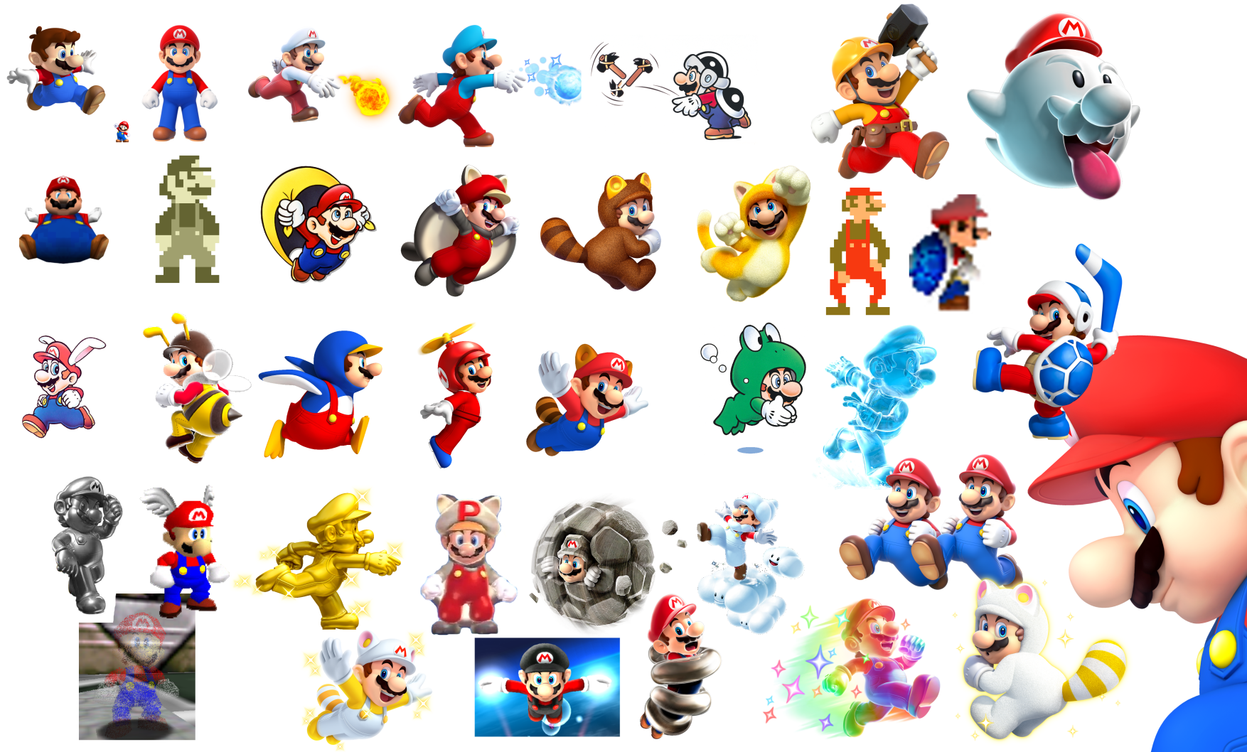 Mario Transformations