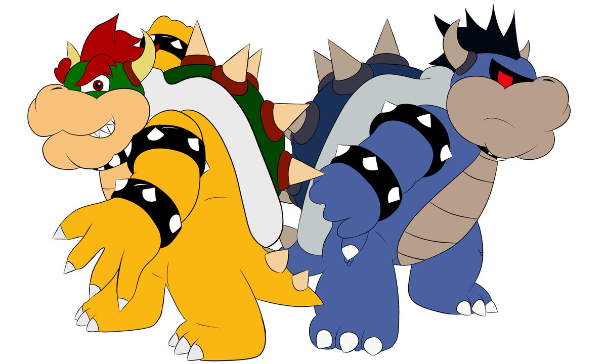 Bowser Vs Dark Bowser