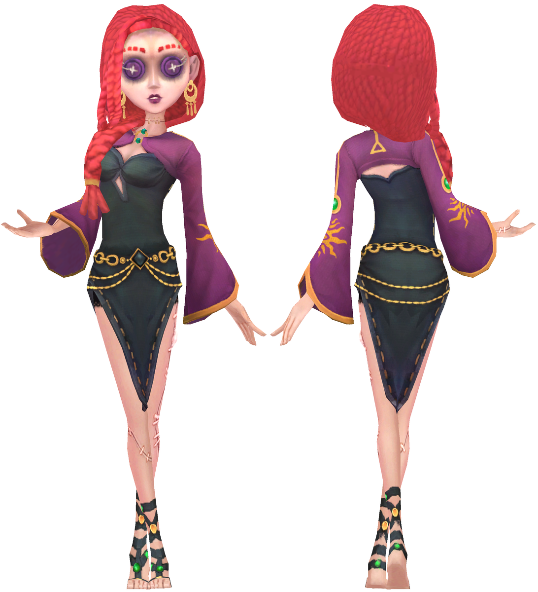 「Another one of my bad edits. Priestess w」|Identity V Art Referencesのイラスト